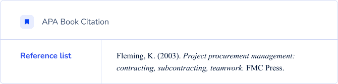 A Book Citation in APA Style: Details You Should Know