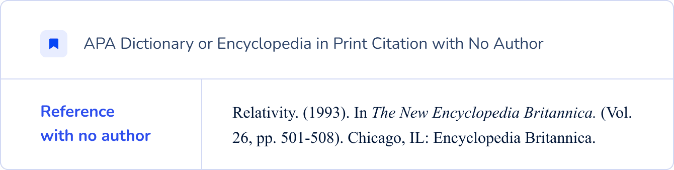 How to Cite a Dictionary or Encyclopedia in APA Style: a Quick Guide ...