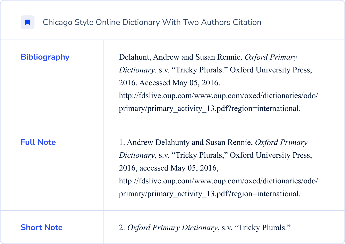 How to Cite an Encyclopedia or Dictionary in Chicago Style