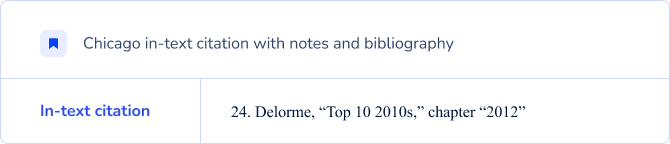 Chicago In-Text Citation [17th Edition]