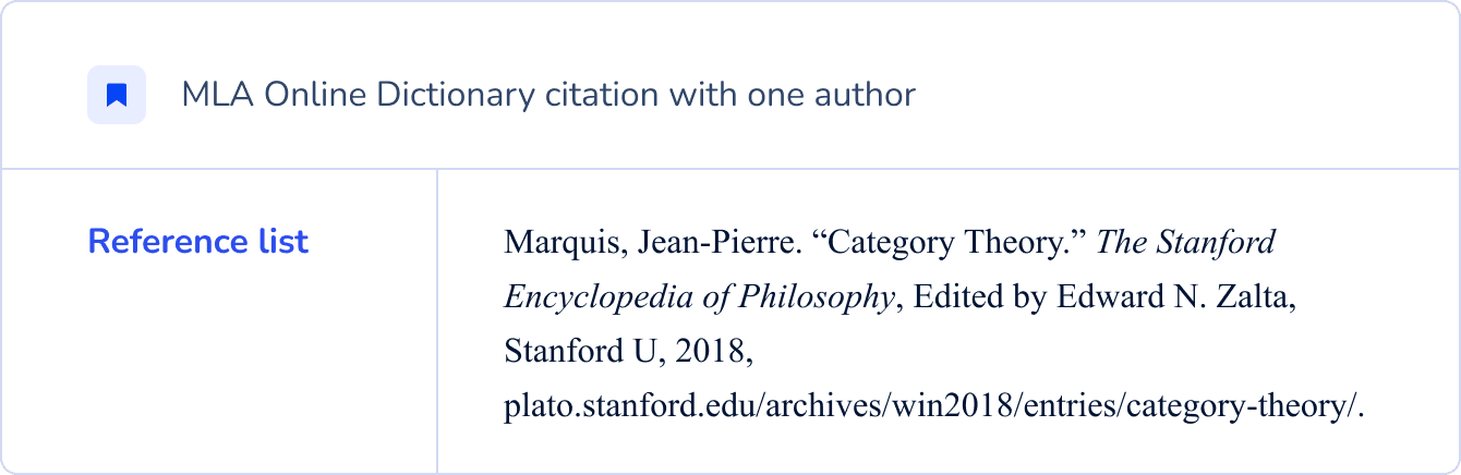 How to Cite a Dictionary or an Encyclopedia in MLA