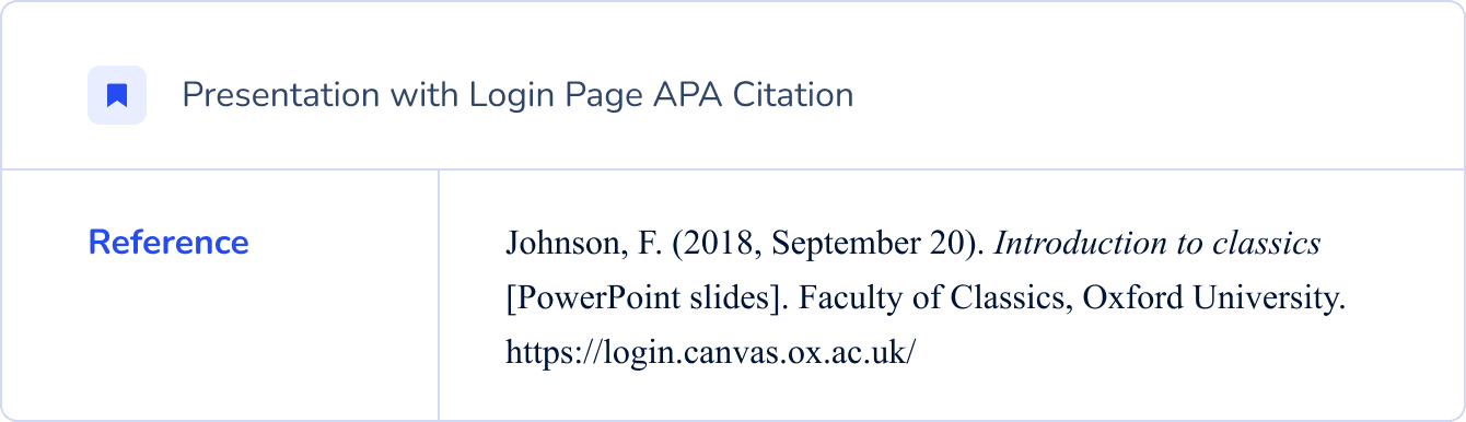 How to Cite a PowerPoint in APA Style: Citation Rules & Examples