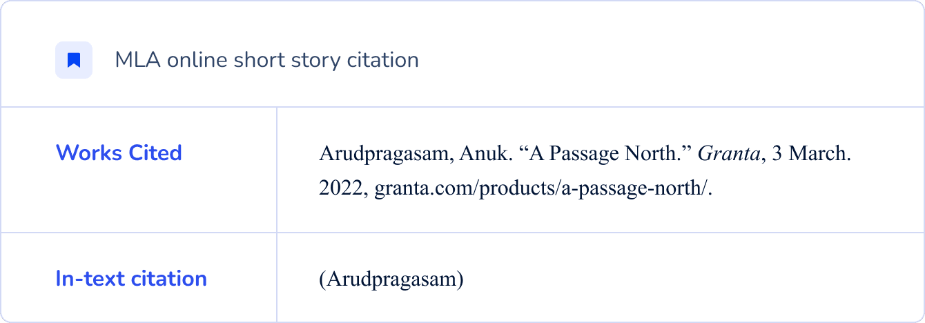 How To Cite A Short Story MLA Quick Guide From StudyCrumb