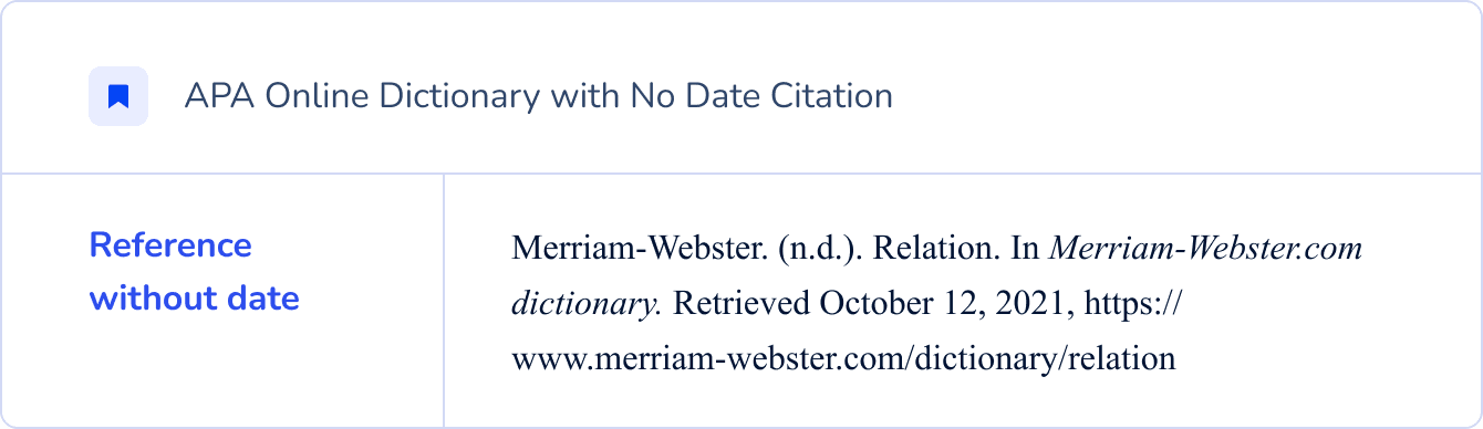 How to Cite a Dictionary or Encyclopedia in APA Style: a Quick Guide ...