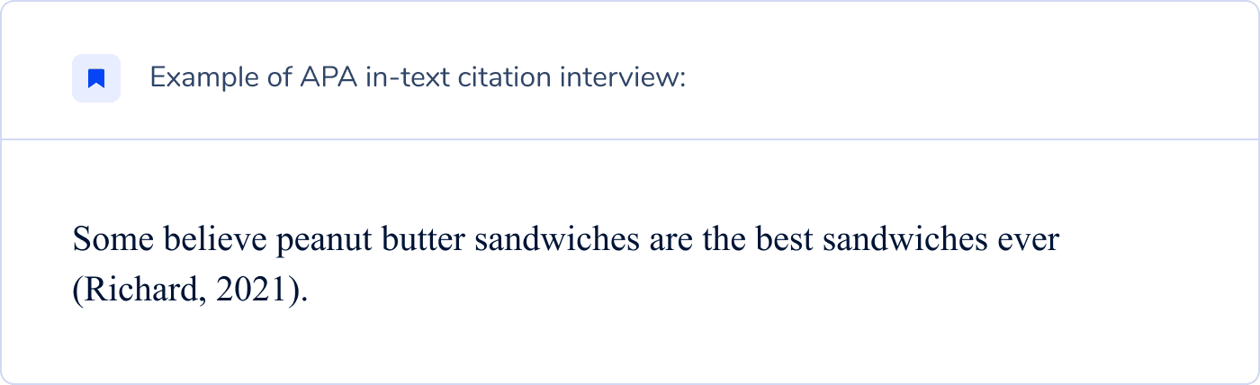 How to Cite an Interview: APA Style | Guide & Samples
