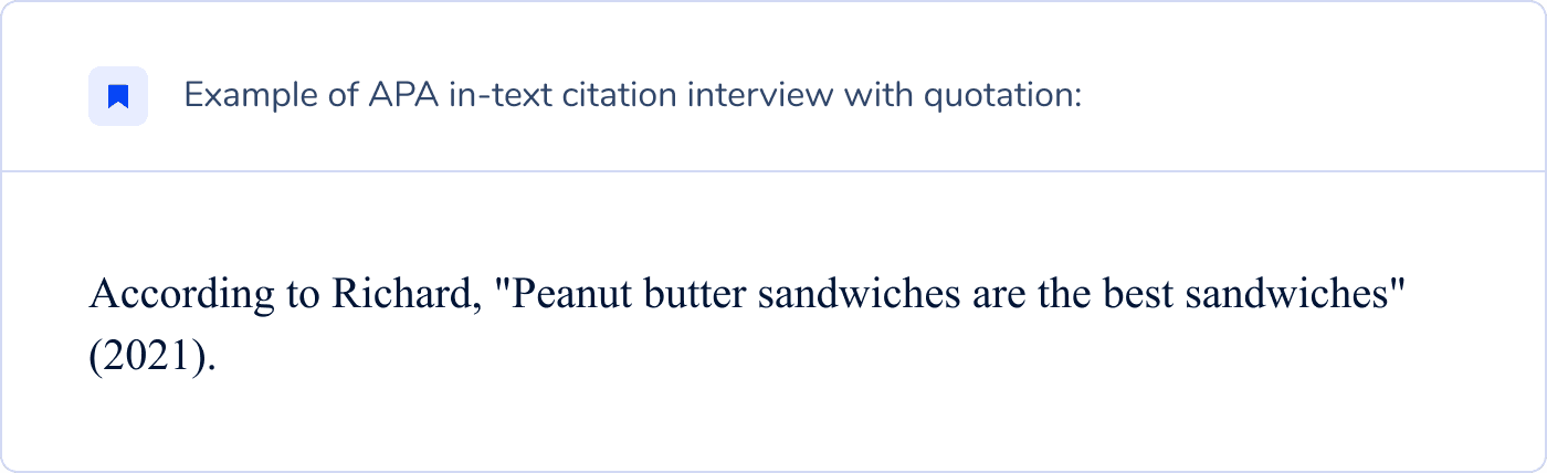 How To Cite An Interview APA Style Guide Samples