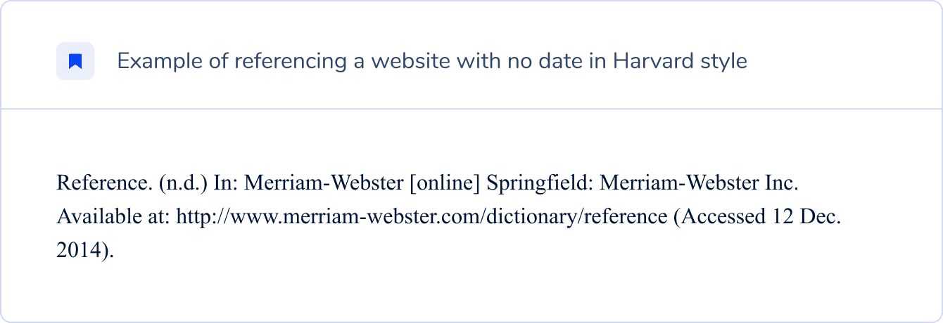 Harvard Referencing Citation Full Guide Examples 2023 
