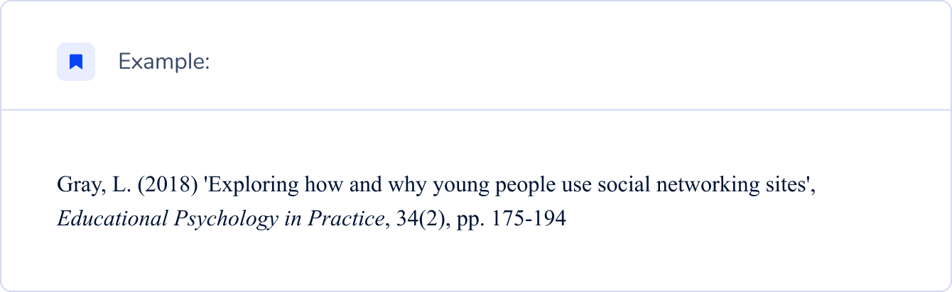 Harvard Bibliography: Formatting Guide & Example