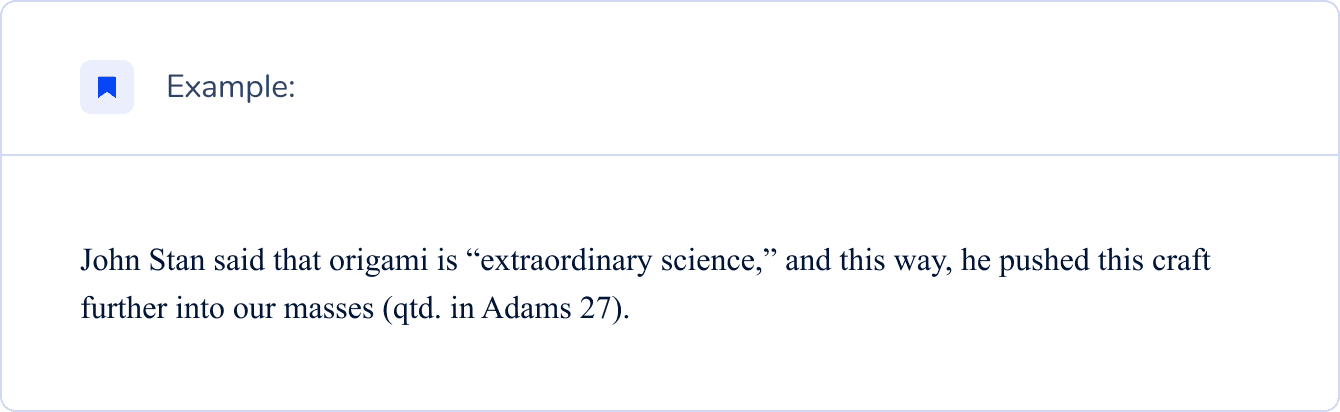 MLA In-Text Citation: A Quick Guide