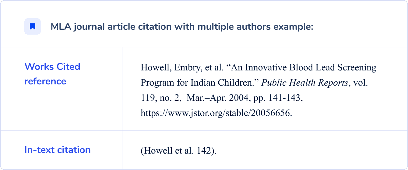 How To Cite A Journal Article MLA Style Guide Examples