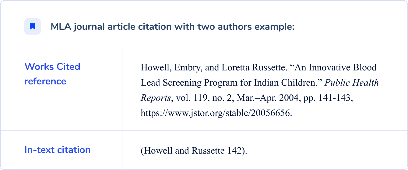 How To Cite A Journal Article MLA Style Guide Examples